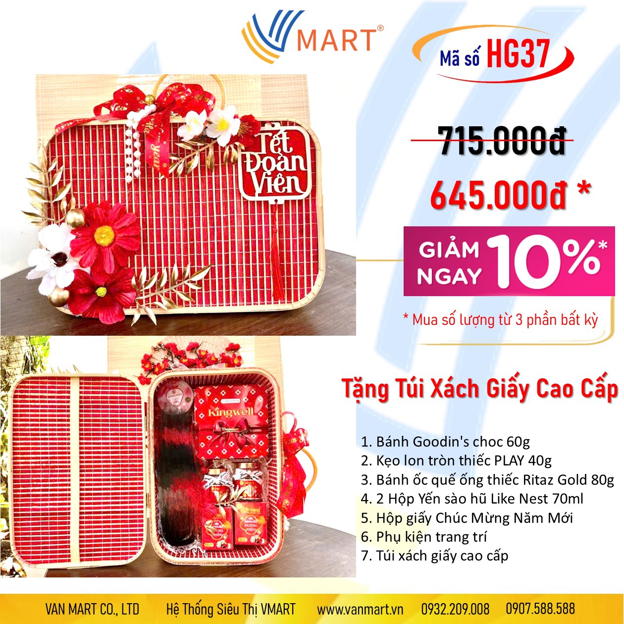 Hộp Quà Tết HG37