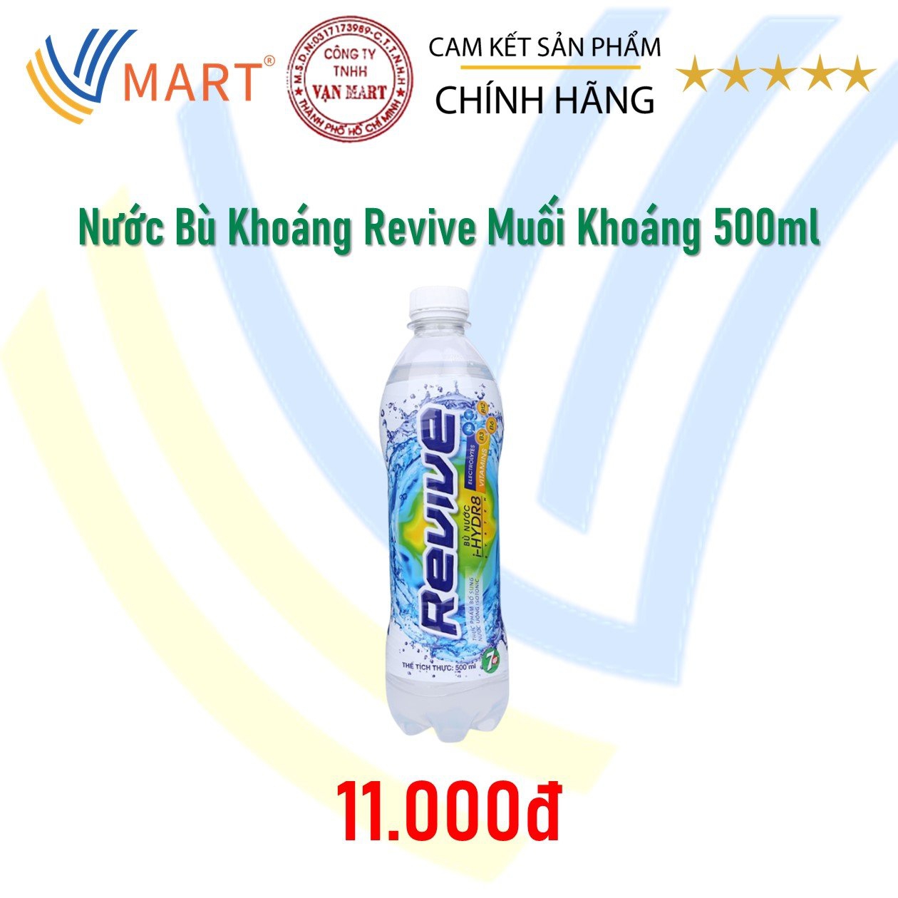 Nước Bù Khoáng Revive Muối Khoáng 500ml