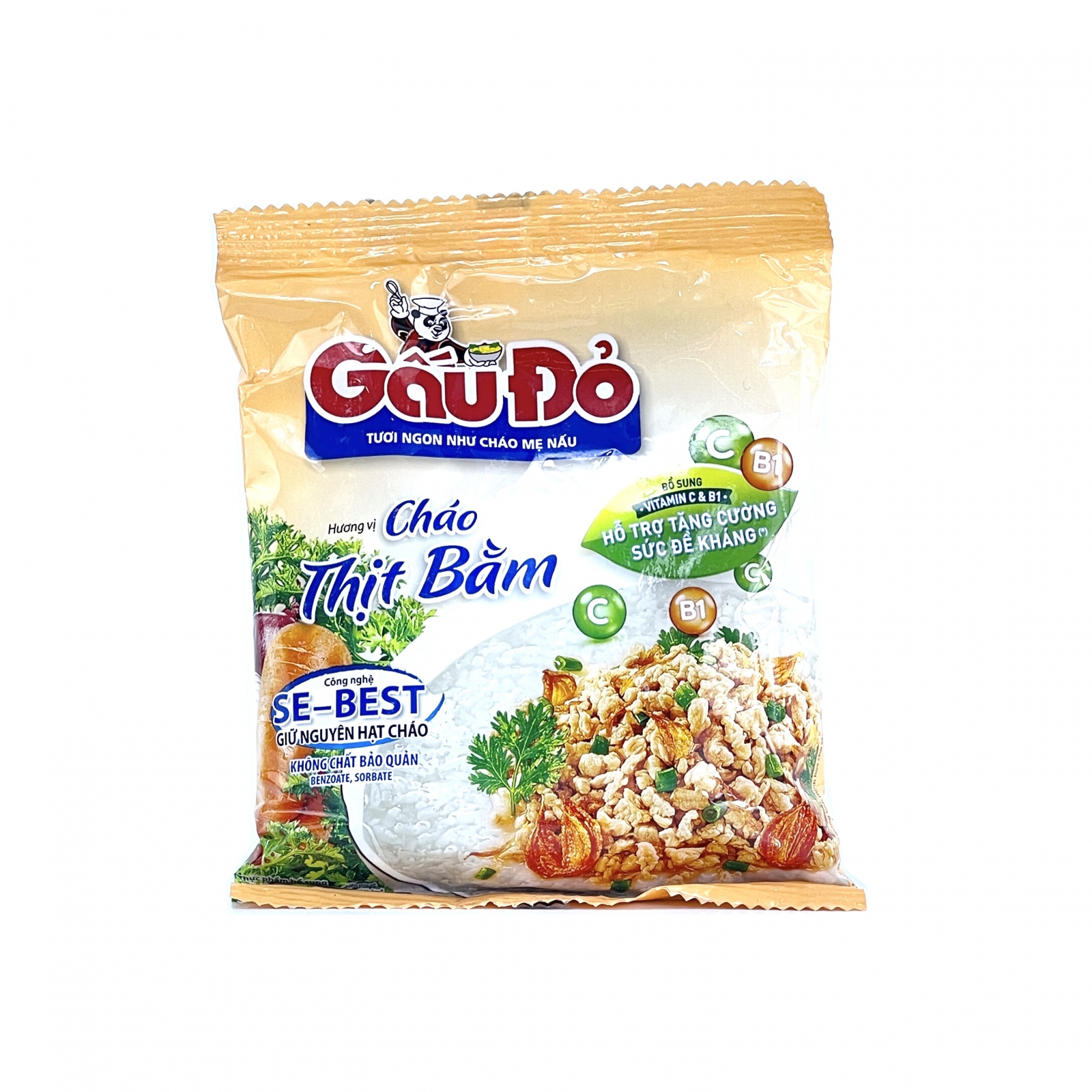 Cháo Ăn Liền Gấu Đỏ