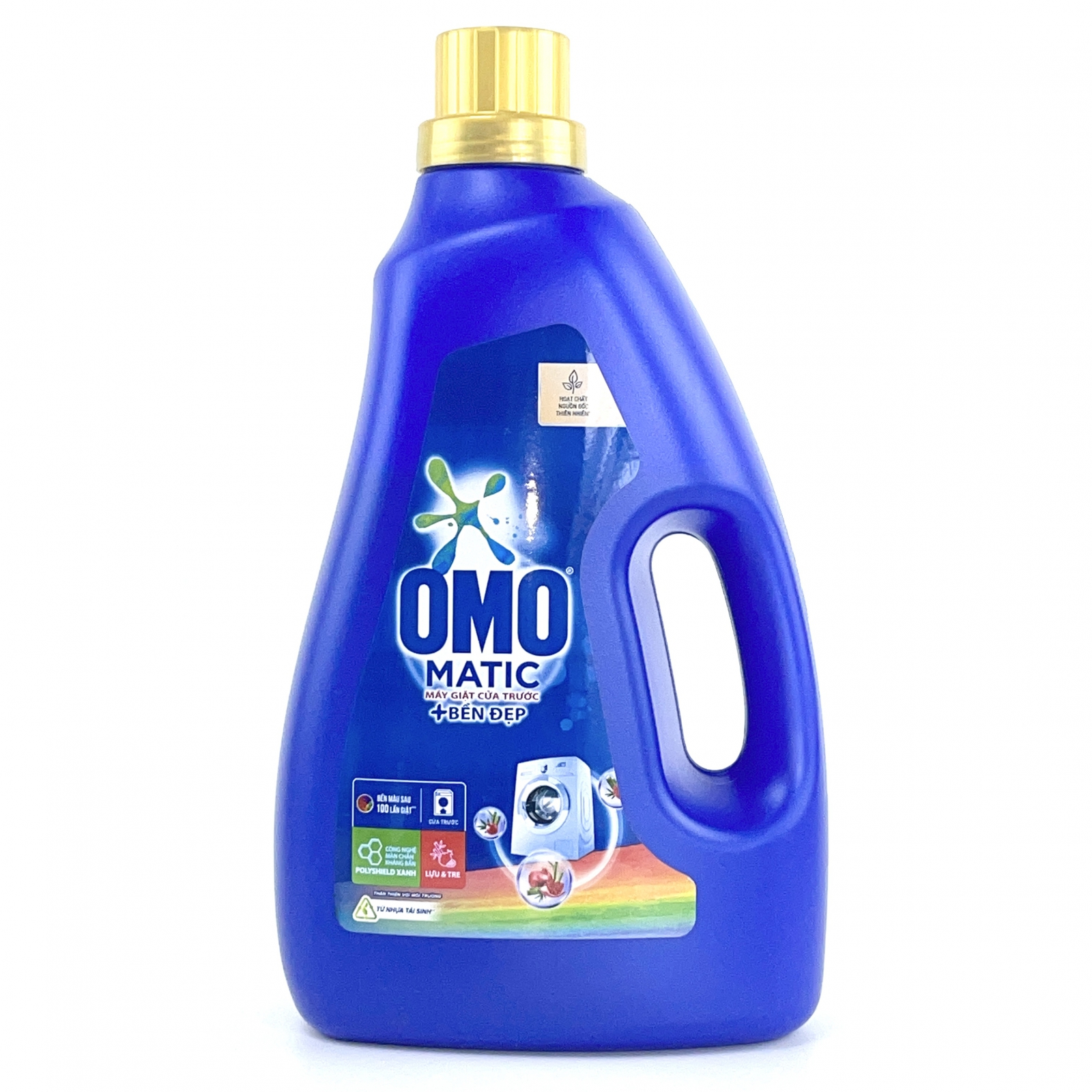 Nước Giặt Omo Matic Xanh Cửa Trước Chai 2.3kg