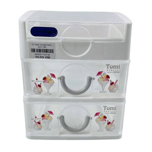 Tủ Tomi 3 Ngăn Nhỏ - Duy Tân